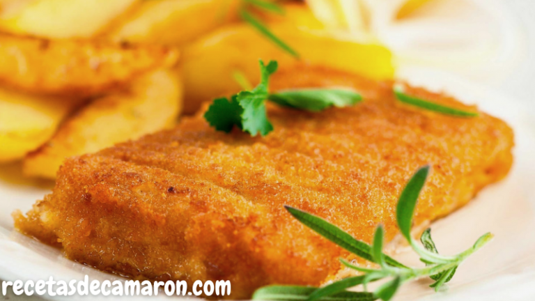 Pescado Marinado con Harina al Horno - Pescado Empanizado al Horno