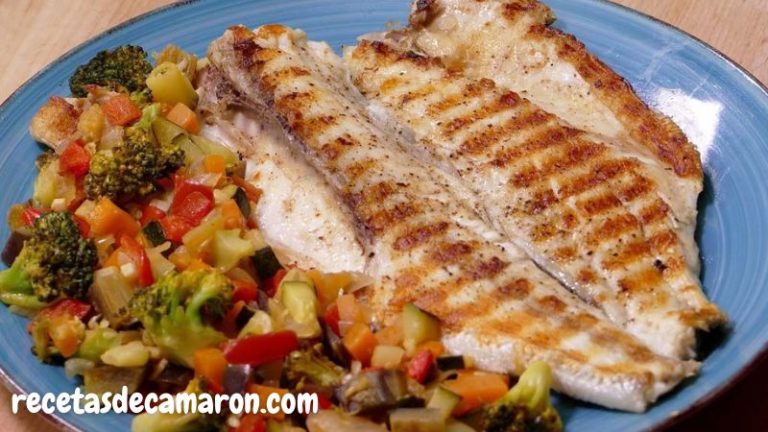 Receta de Pescado Gallo a la Plancha - Pescado Saludable