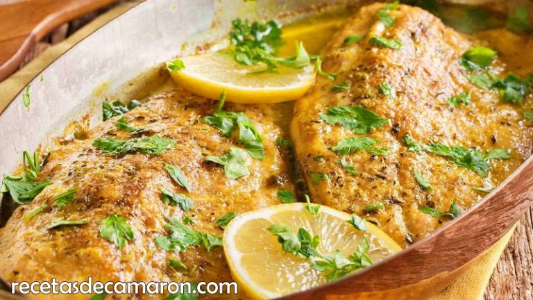 Trucha Frita con Salsa de Limón y Hierbas | Deliciosa Receta